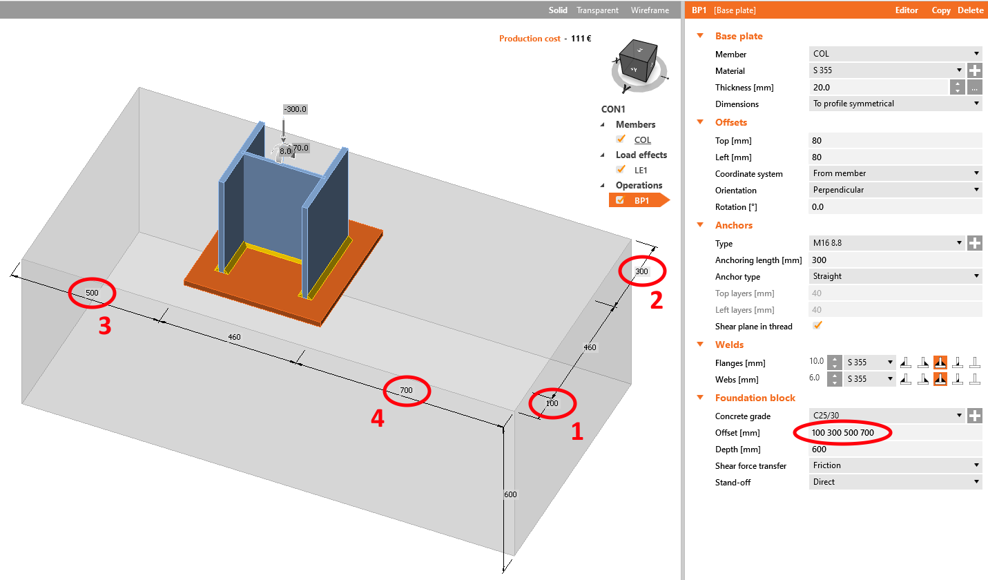 Mogelijkheden in verankering | IDEA StatiCa